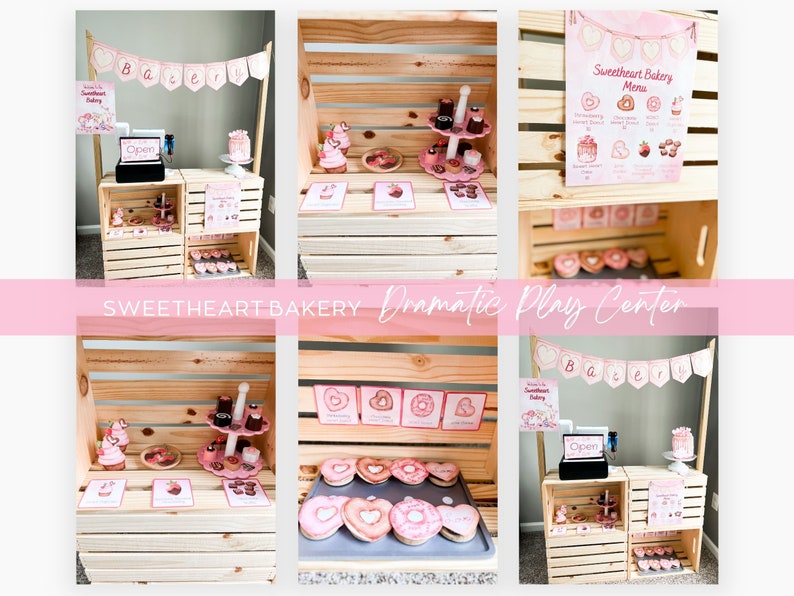 Sweetheart Bakery/valentine's Day Bakery Dramatic Play Center and ...