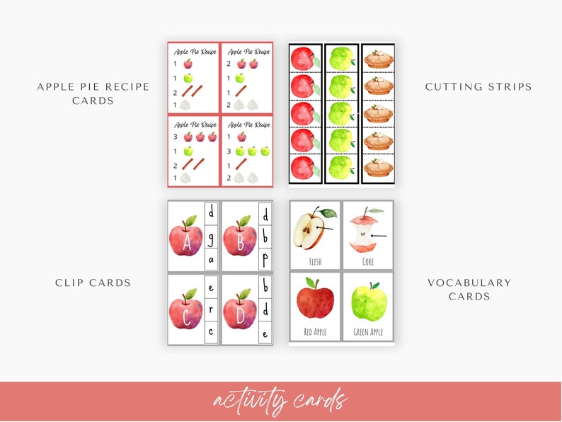 Apple Orchard Dramatic Play Center DIGITAL DOWNLOAD - Etsy