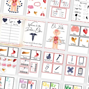 Doctor Dramatic Play Printables, Hospital Dramatic Play, Sensory ...