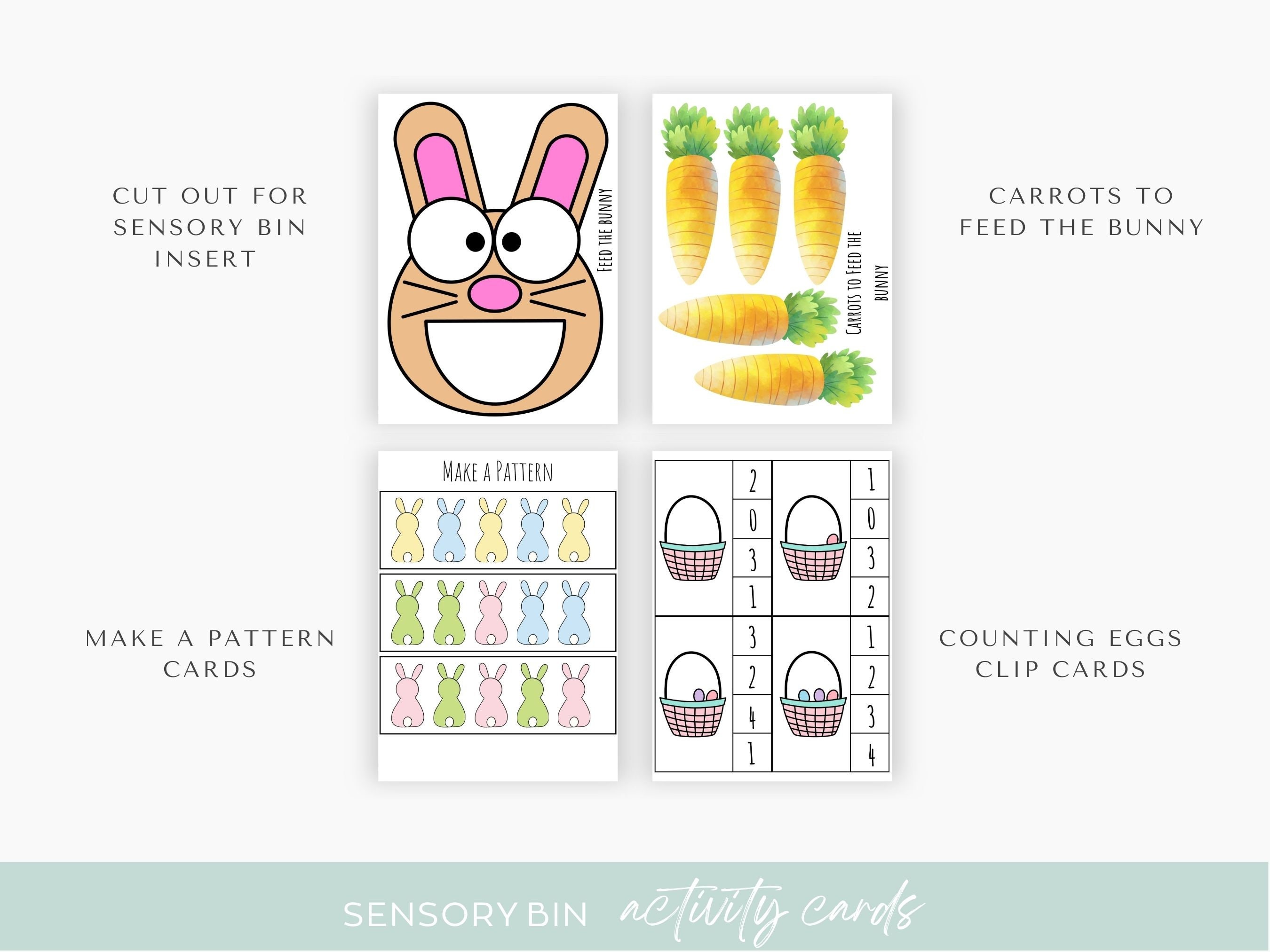 Easter Basket Factory Dramatic Play Center, Sensory Bin, Easter Pretend ...