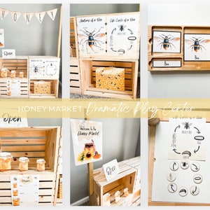 Honey Market/bee Keeper Dramatic Play Center, DIGITAL DOWNLOAD - Etsy