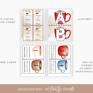 Hot Chocolate/cocoa Stand Dramatic Play Center and Sensory Activities ...