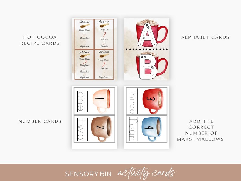 Hot Chocolate/cocoa Stand Dramatic Play Center and Sensory - Etsy