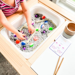 Halloween Themed Sensory Bin Activities ONLY, Recipe Cards and Spider ...