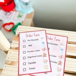 Christmas Bakery Dramatic Play Center and Sensory Activities, DIGITAL ...