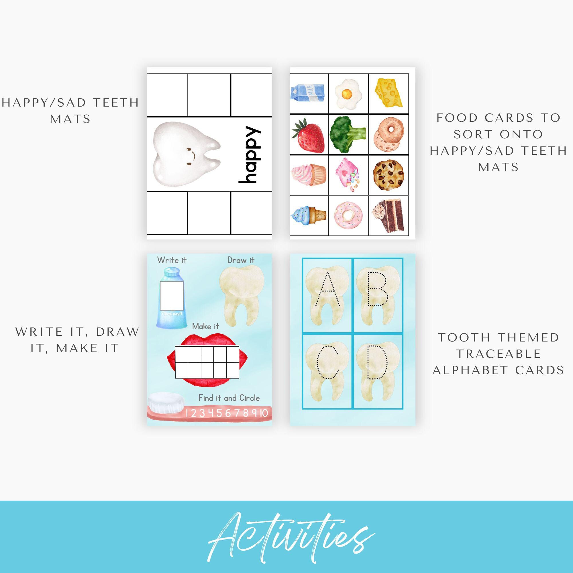 Dentist Office Dramatic Play Printables, Preschool Learning (digital ...