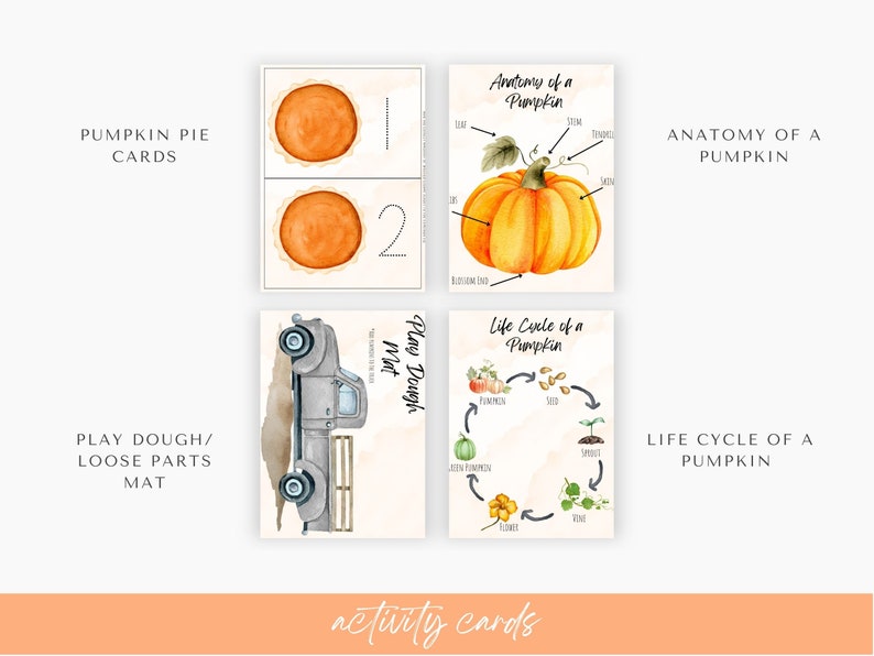 Pumpkin Patch Dramatic Play Center With Sensory Activities- INSTANT ...