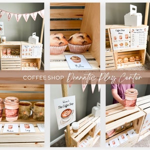 Coffee Shop Dramatic Play Center and Activities, DIGITAL DOWNLOAD - Etsy