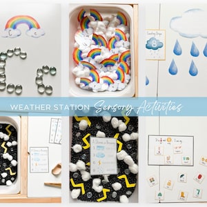 Weather Station/meteorologist Dramatic Play Center and Sensory ...