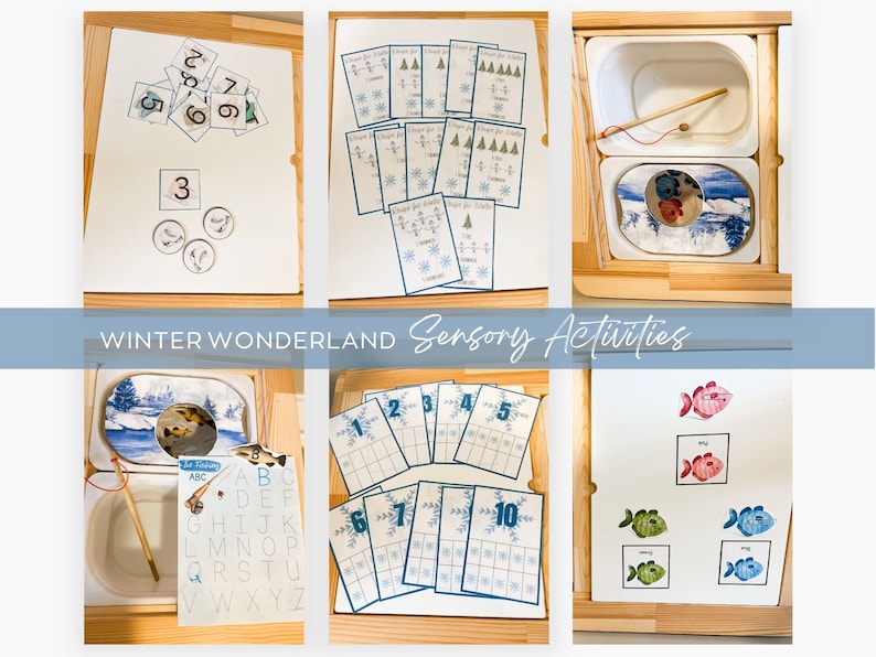 Winter Wonderland Dramatic Play Center and Sensory Activities, Ice ...