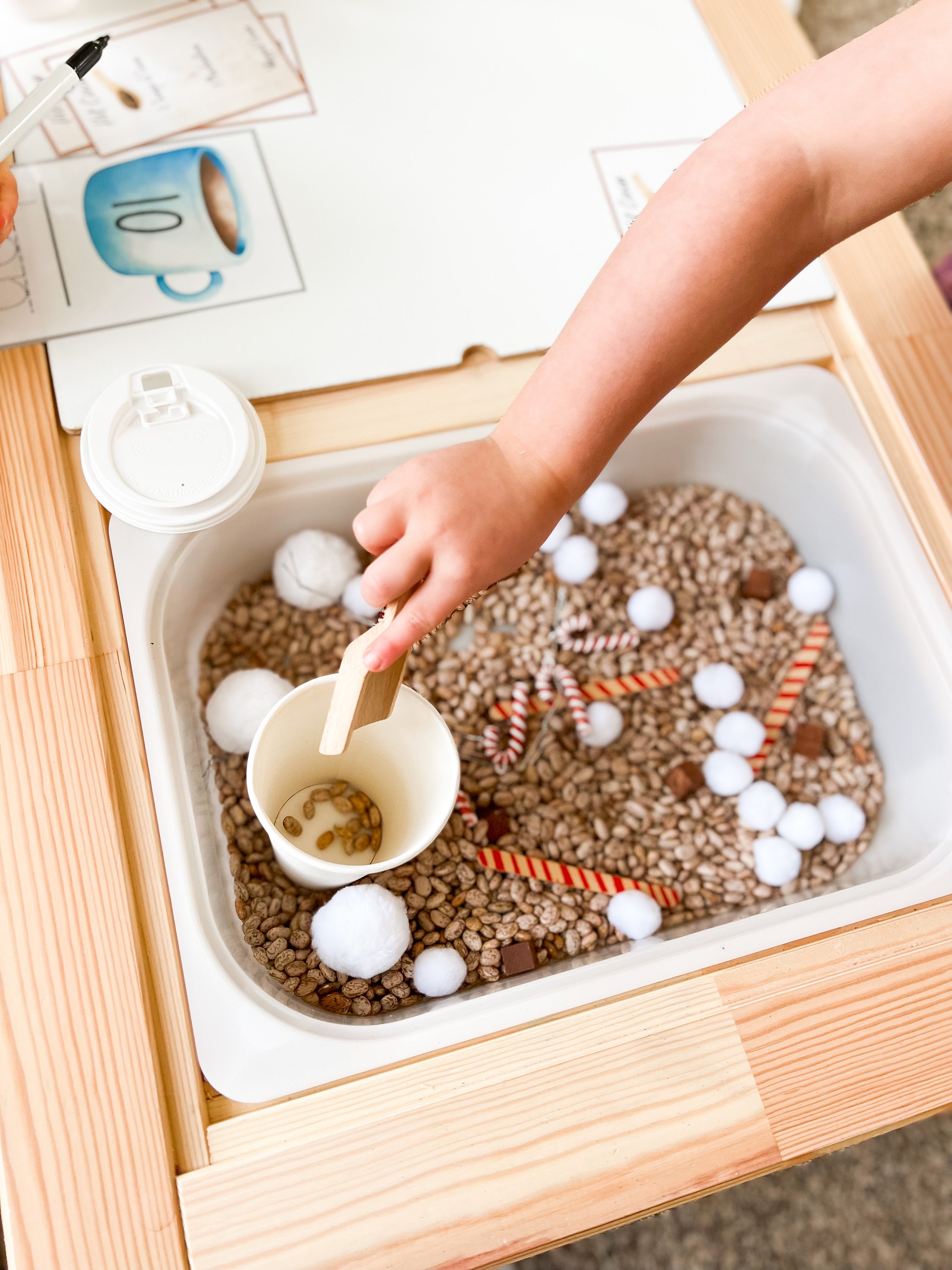 Hot Chocolate/cocoa Stand Dramatic Play Center and Sensory - Etsy