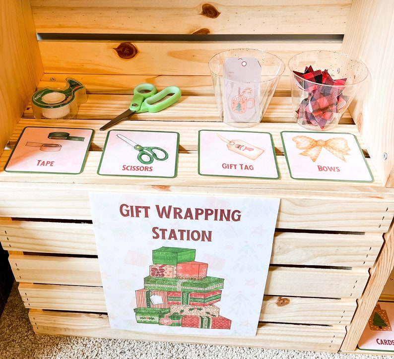 Santa's Workshop Dramatic Play Center DIGITAL DOWNLOAD - Etsy