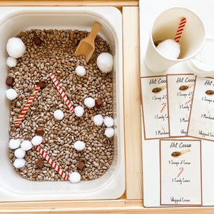 Hot Chocolate/cocoa Stand Dramatic Play Center and Sensory - Etsy