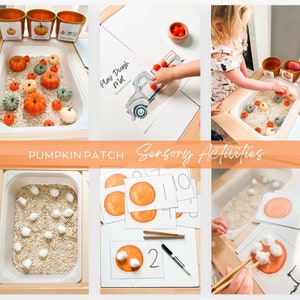 Pumpkin Patch Dramatic Play Center With Sensory Activities- INSTANT ...