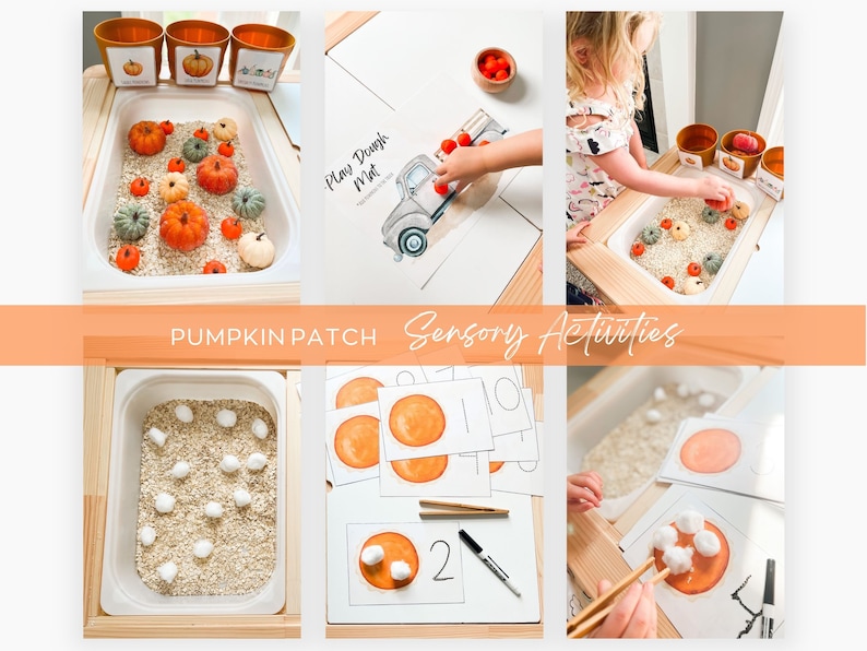 Pumpkin Patch Dramatic Play Center With Sensory Activities- INSTANT ...