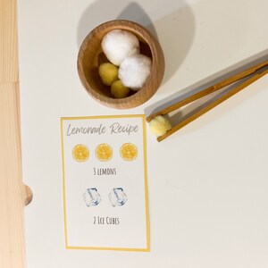 Lemonade Stand Dramatic Play Center and Sensory Activities - Etsy