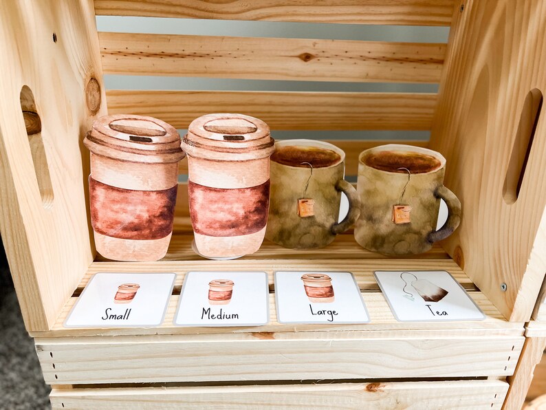 Coffee Shop Dramatic Play Center and Activities DIGITAL - Etsy