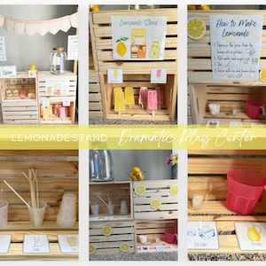 Lemonade Stand Dramatic Play Center and Sensory Activities, DIGITAL ...