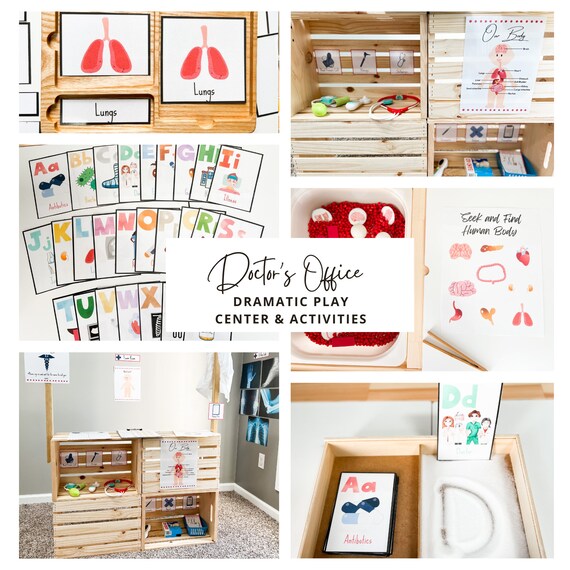 Doctor Dramatic Play Printables Hospital Dramatic Play - Etsy UK