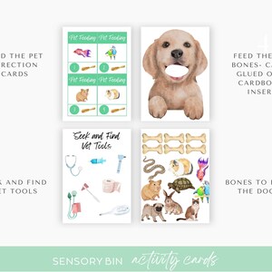 Vet Clinic/animal Hospital Dramatic Play Center and Sensory Bin ...