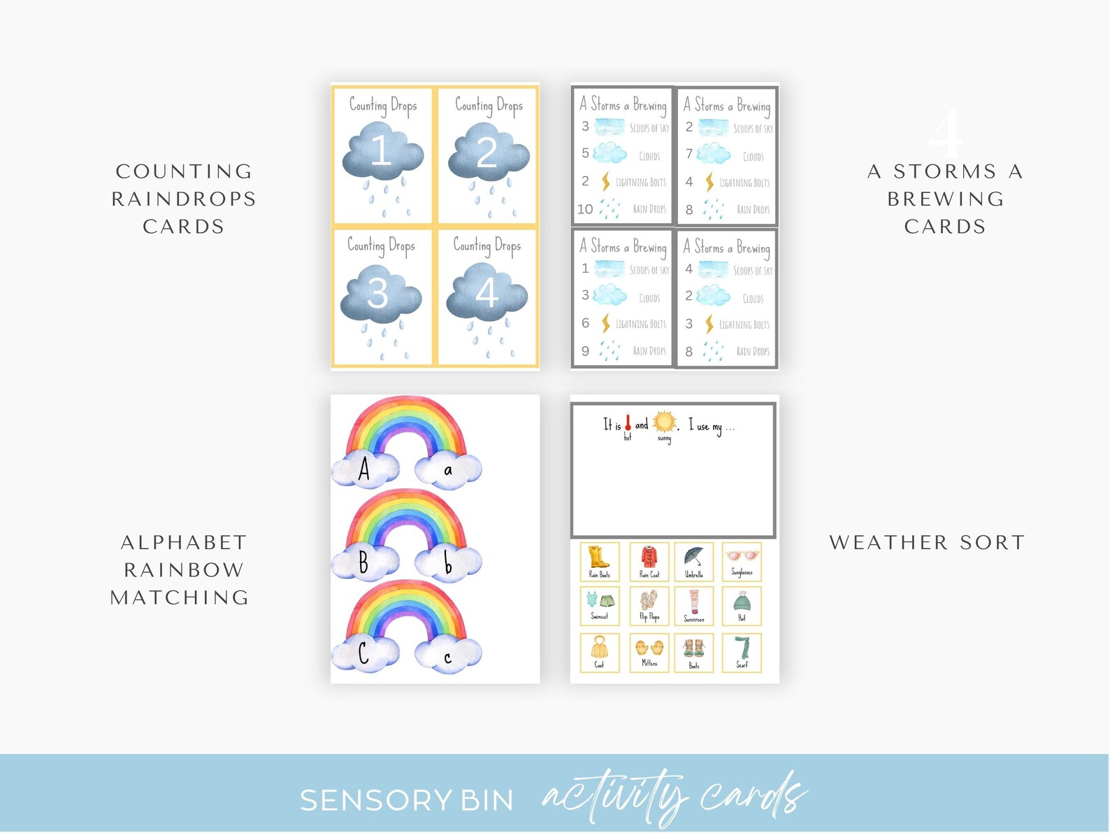 Weather Station/meteorologist Dramatic Play Center and Sensory ...