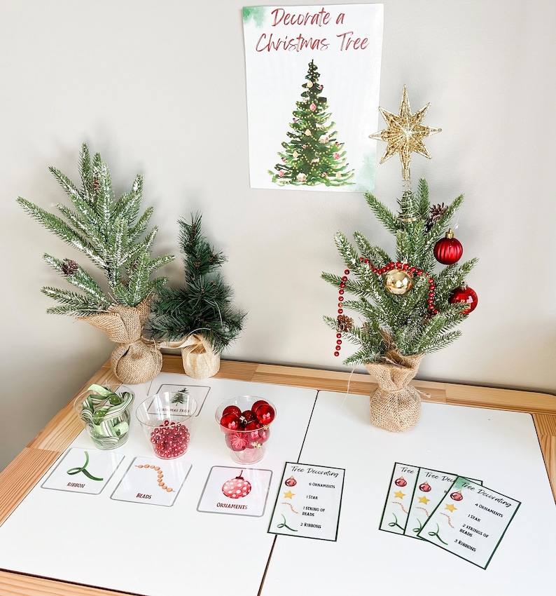 Christmas Tree Farm Dramatic Play Center/sensory Activities, DIGITAL ...