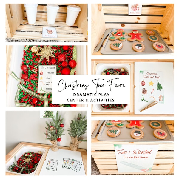 Christmas Tree Farm Dramatic Play - Etsy
