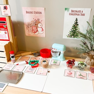 Santa's Workshop Dramatic Play Center, DIGITAL DOWNLOAD - Etsy