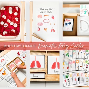 Doctor Dramatic Play Printables, Hospital Dramatic Play, Sensory ...