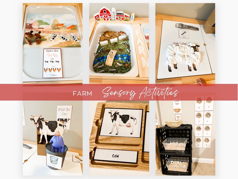 Farm/farmers Market Dramatic Play Center and Sensory Bin Activities ...