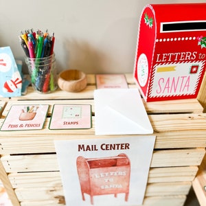 Santa's Workshop Dramatic Play Center, DIGITAL DOWNLOAD - Etsy