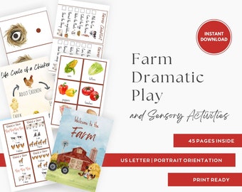 Farmers Market Dramatic Play Center / Pretend Play / - Etsy