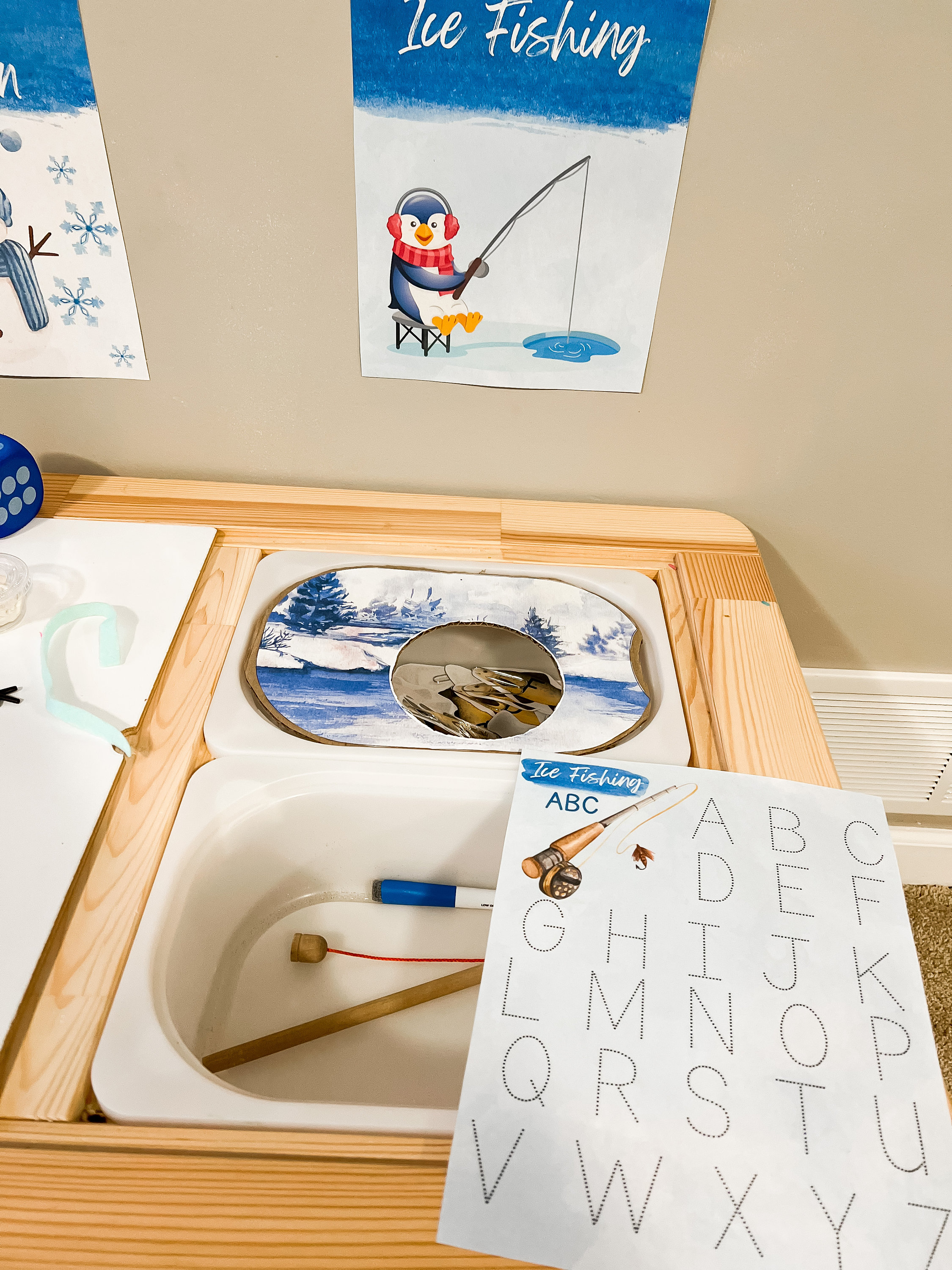 Winter Wonderland Dramatic Play Center and Sensory Activities, Ice ...