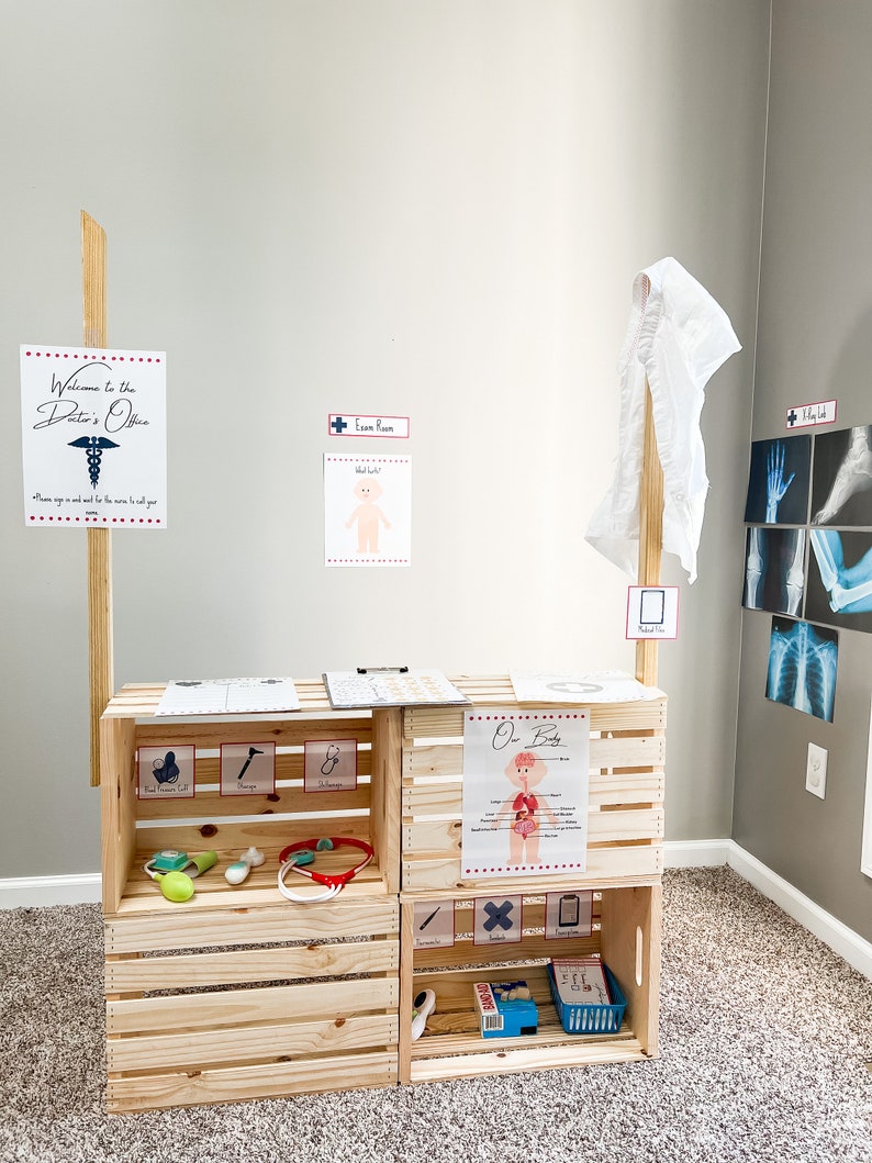 Doctor Dramatic Play Printables Hospital Dramatic Play - Etsy UK