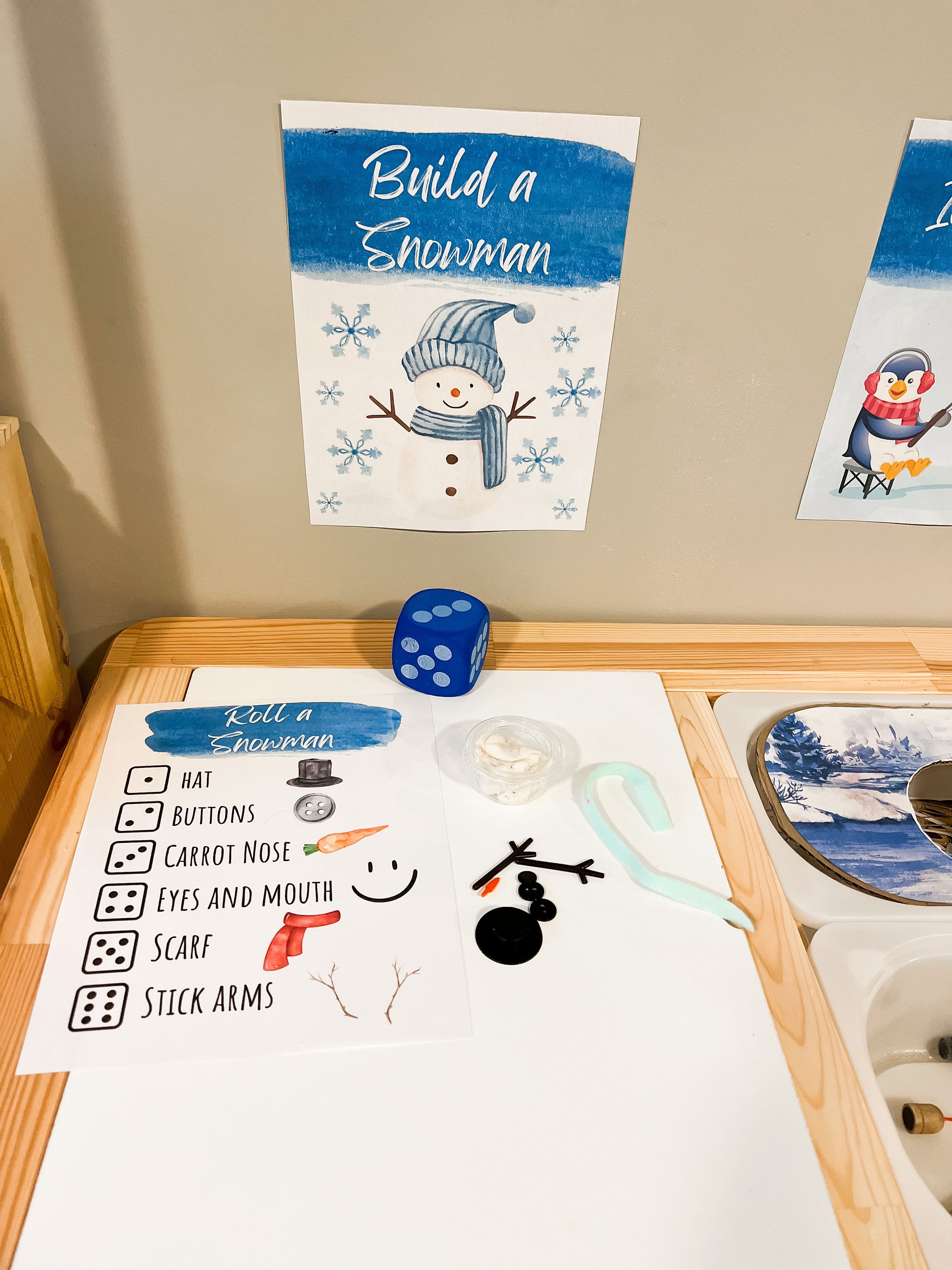 Winter Wonderland Dramatic Play Center and Sensory Activities, Ice ...