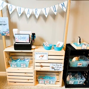 Aquarium Dramatic Play Center, Preschool Pretend Play, Homeschool ...