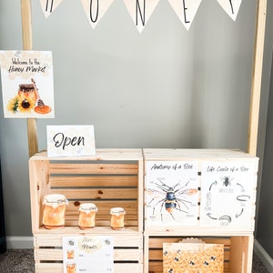 Honey Market/bee Keeper Dramatic Play Center DIGITAL DOWNLOAD - Etsy