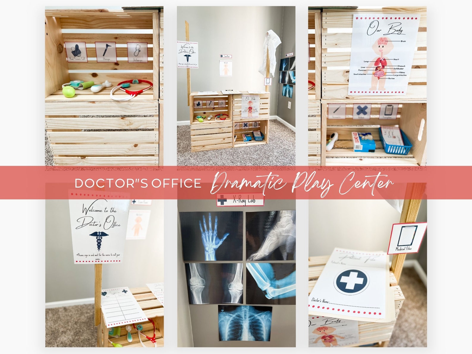 Doctor Dramatic Play Printables Hospital Dramatic Play - Etsy