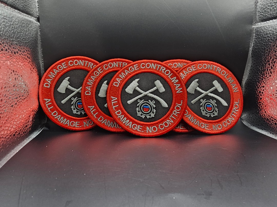 All Damage. No Control. Damage Controlman Patch. - Etsy