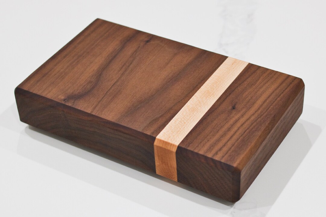 Handmade Walnut & Maple Bar Board: Sleek Citrus Cutting Board - Etsy