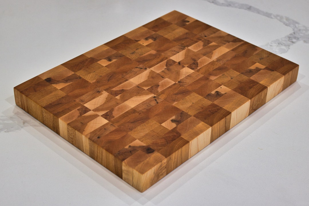Buy Maple End-grain Butcher Block: Custom Laser Engraved Cutting Board ...
