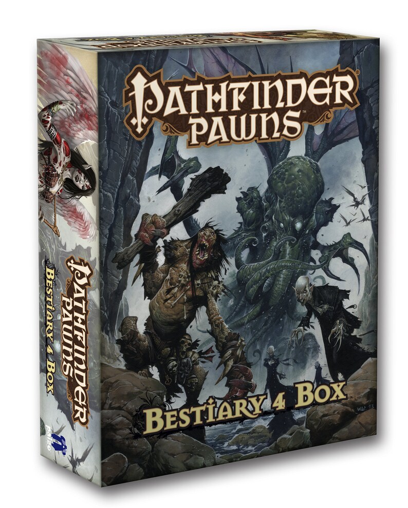 Pathfinder Bestiary 4 RPG and Pawn Box Bundle - Etsy