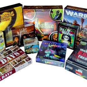 Board Game Bundle Lot of 10 Random Sealed Board Games - Etsy