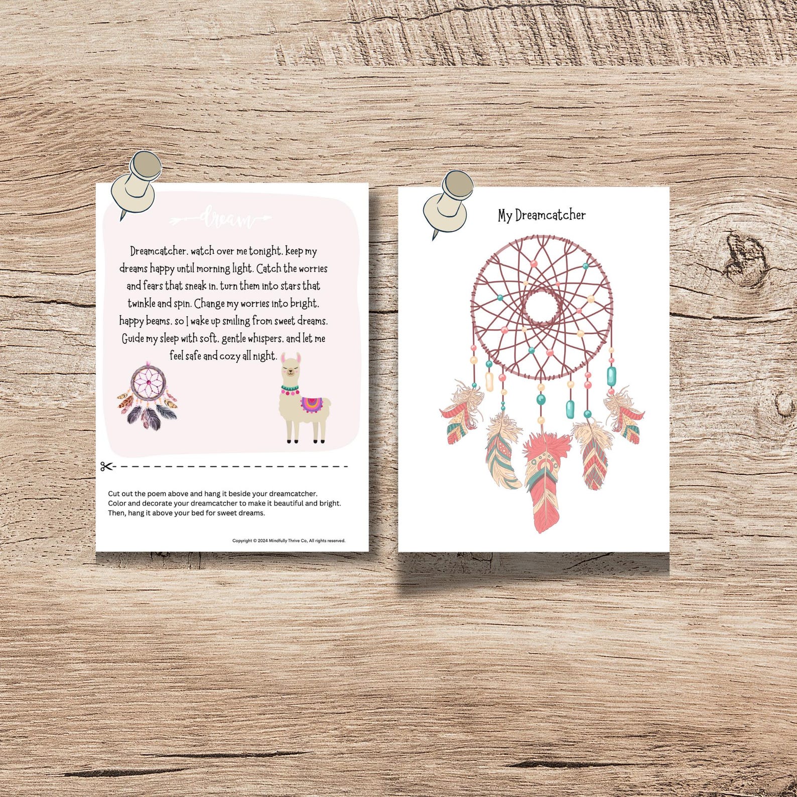 Kids Yoga Mindfulness Workbook: Llama Theme, Positive Affirmations ...