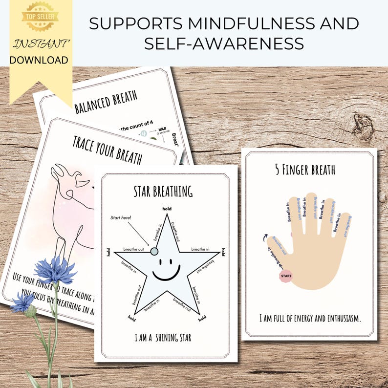 24 Mindful Breathing Activities for Kids: Techniques for Calming ...