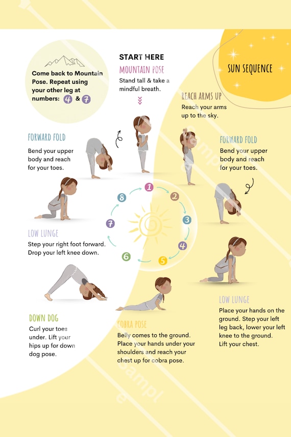 Kids Yoga Poster