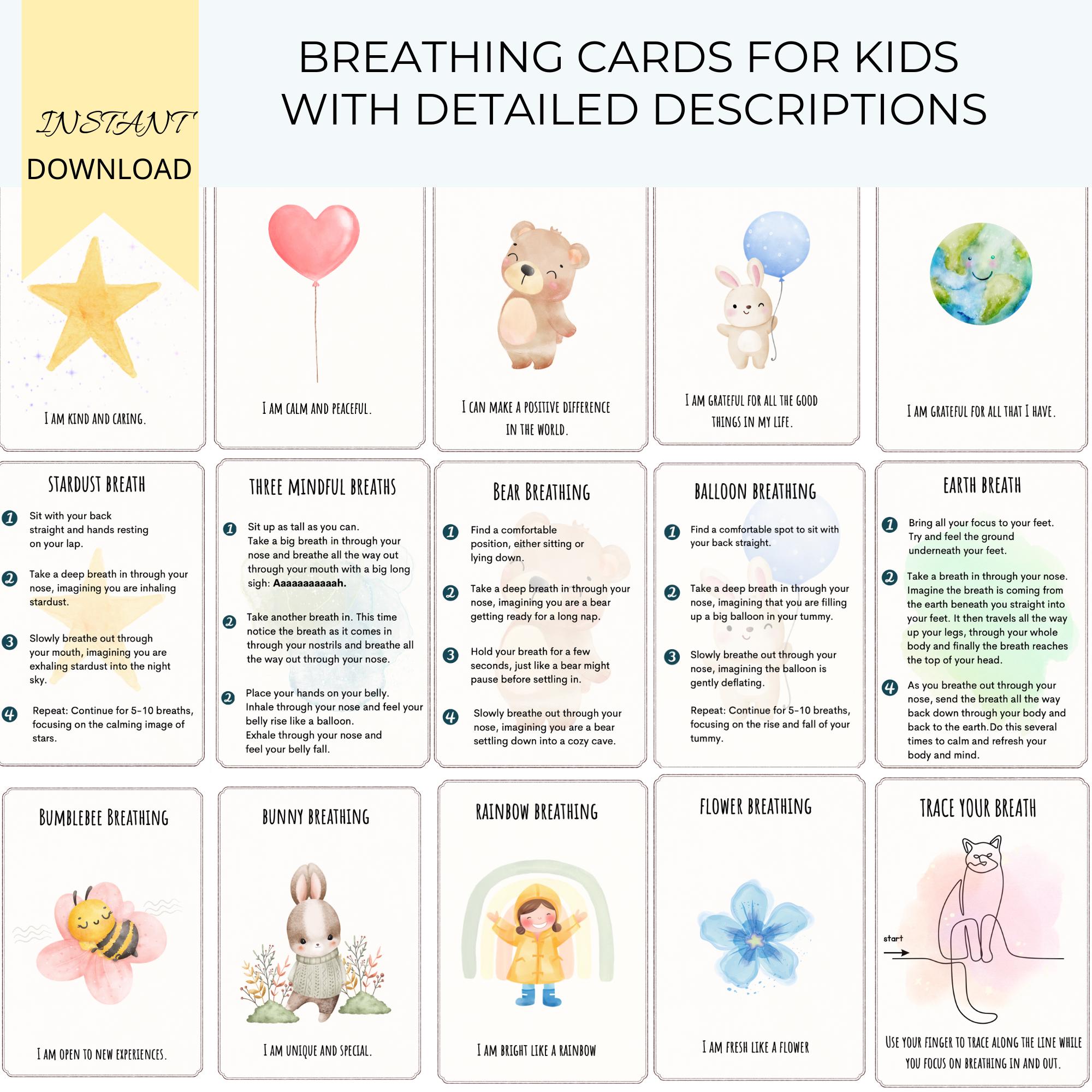24 Mindful Breathing Activities for Kids: Techniques for Calming ...