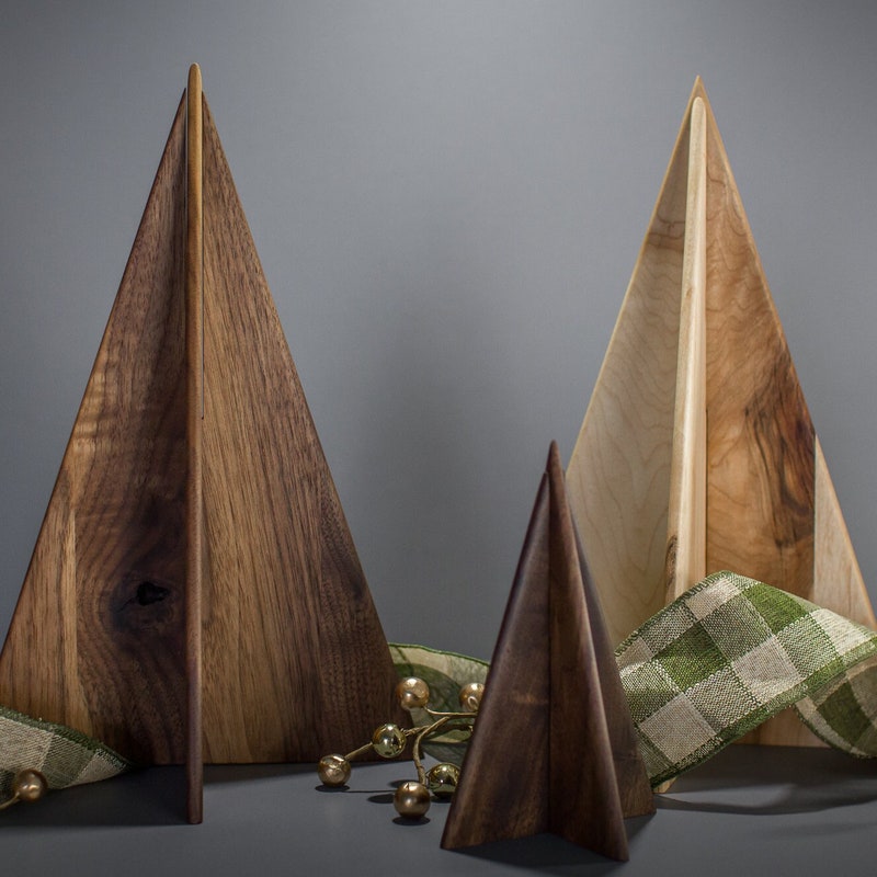 Wooden Trees Decor - Etsy