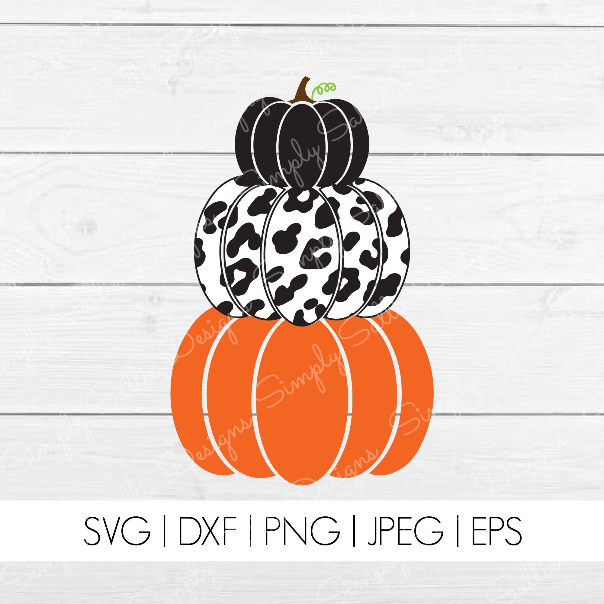 Stacked Pumpkin SVG Pumpkin Instant Download Fall SVG | Etsy