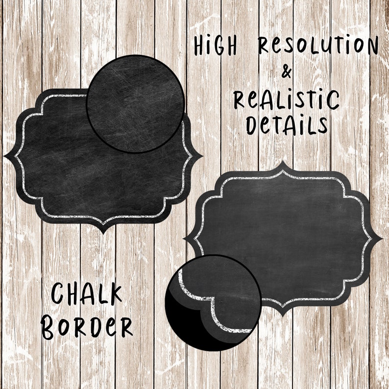 Chalkboard Clipart, Chalkboard Labels, Chalkboard Frames, Chalkboard ...